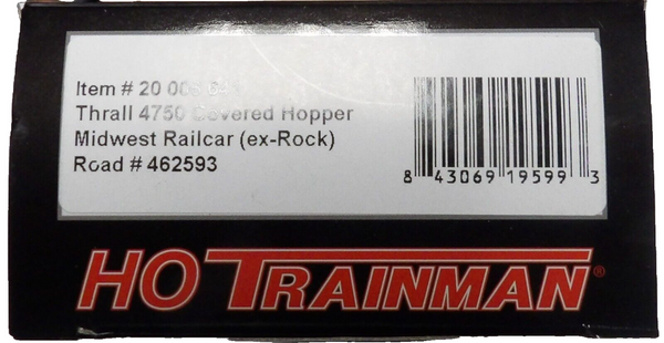 HO Scale Atlas 20006641 ex-Rock Island MWCX 462593 Thrall 3-Bay Covere – Sidetrack Hobby