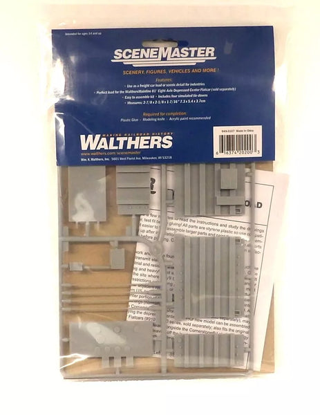 HO Scale Walthers SceneMaster 949-3107 Flatcar Transformer Load Kit – Sidetrack Hobby