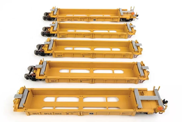 HO Scale Walthers MainLine 910-55679 BNSF SFLC 1053 Thrall 5-Unit Rebu – Sidetrack Hobby