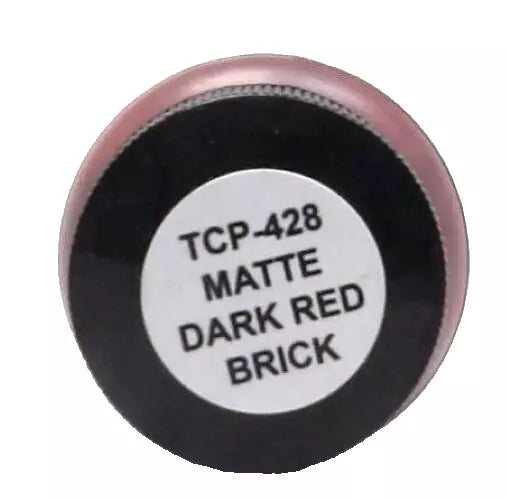 Tru-Color TCP-428 Matte Dark Red Brick 1 oz Paint Bottle – Sidetrack Hobby