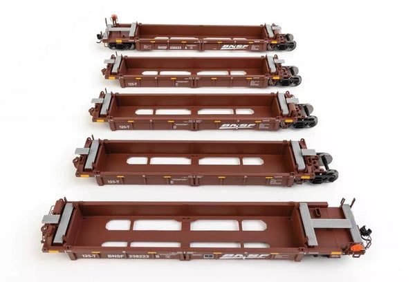 Walthers MainLine 910-55663 BNSF 238223 A-E Thrall 5-Unit Rebuilt 40' – Sidetrack Hobby