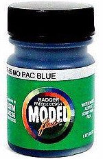 Badger Model Flex 16-86 MP Mo Pac Missouri Pacific Blue 1 oz Acrylic P – Sidetrack Hobby