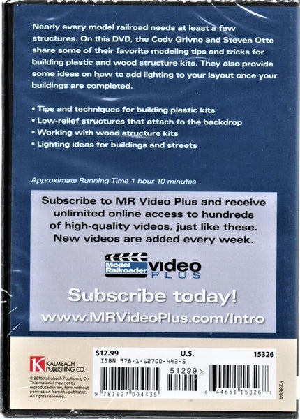 Kalmbach 15326 Model Railroader Great Structures Vol. 1: Building Basi – Sidetrack Hobby