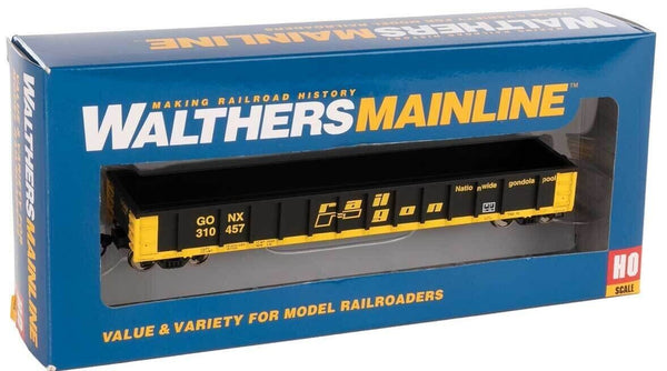 HO Scale Walthers MainLine 910-6281 Railgon GONX 310457 53' Gondola – Sidetrack Hobby