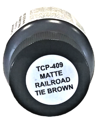 Tru-Color TCP-409 Matte Railroad Tie Brown 1 oz Paint Bottle – Sidetrack Hobby