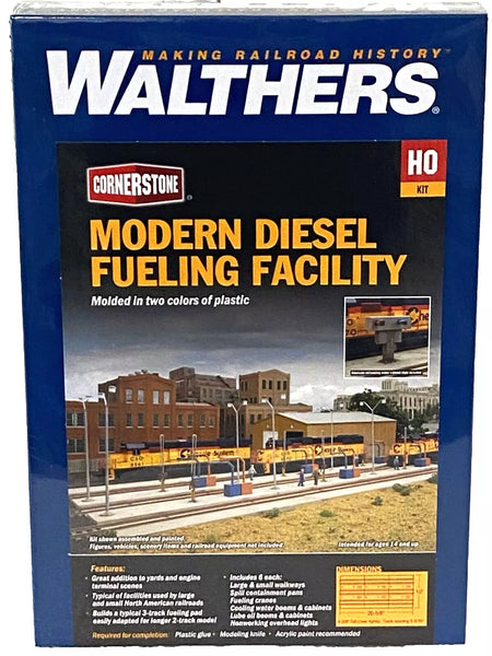 HO Scale Walthers Cornerstone 933-4161 Modern Diesel Service Fueling F ...