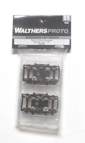 HO Scale Walthers Proto 920-2204 Heavyweight 6-Wheel Passenger Car Met – Sidetrack Hobby