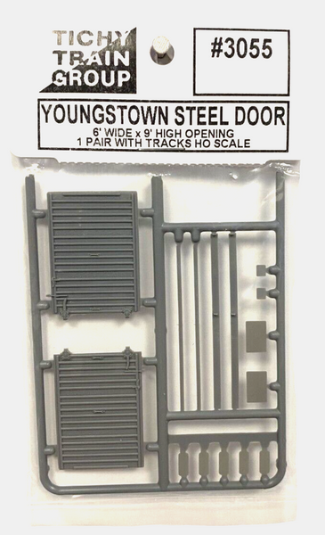 HO Scale Tichy Train Group 3055 Youngstown Steel 6 x 9' Box Car Doors ...