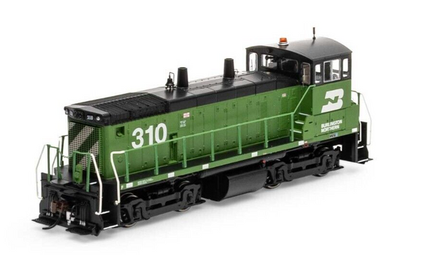 HO Scale Athearn 28665 Burlington Northern BN SW1500 310 DCC ready ...
