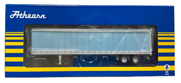 HO Scale Athearn 29082 Owner Operator Metallic Blue 45' Smooth Side Tr ...