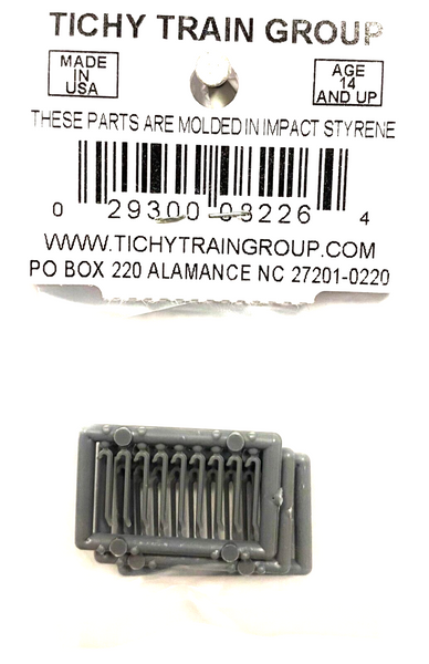 HO Scale Tichy Train 8226 Crowbars pkg (27) – Sidetrack Hobby