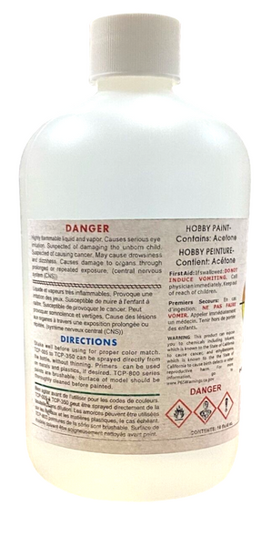 Tru-Color TCP-015-16 Thinner 16 oz Paint Bottle – Sidetrack Hobby
