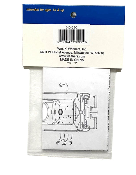 HO Scale Walthers MainLine 910-260 Alco RS-2 Diesel Detail Kit ...