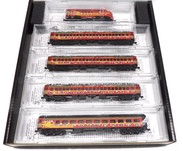 N Scale Micro Trains 98321388 2024 MT&L RR Christmas Passenger Train S ...