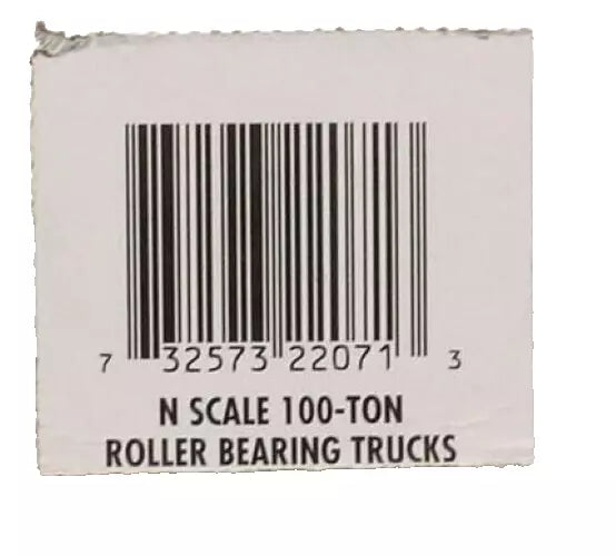 N Scale Atlas 22071 100-Ton Roller Bearing Talgo-Type Freight Trucks ...