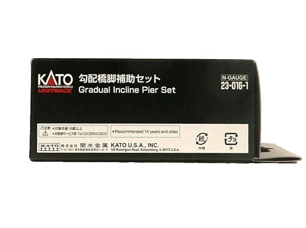 N Scale Kato Unitrack 23-0161 Add On Single Track Incline Viaduct Pier ...