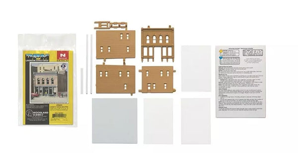 N Scale Design Preservation 50400 Char's Soda Shoppe Building Kit ...