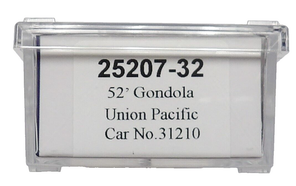 N Scale Trainworx 25207-32 Union Pacific UP 31210 52'6" Corrugated Gon ...