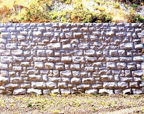 HO Scale Chooch 214-8304 Large Random Stone Retaining Wall – Sidetrack ...