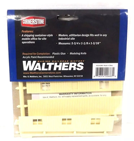 HO Scale Walthers Cornerstone 933-4188 Transload Mobile Office Kit ...