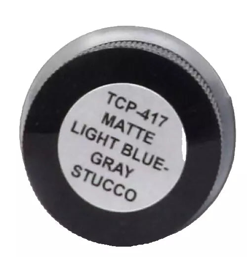 Tru-Color TCP-417 Light Gray-Blue Stucco 1 oz Paint Bottle – Sidetrack ...