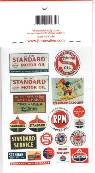 HO Scale JL Innovative Design 235 Standard Oil 1930-50 Vintage Gas Sta ...