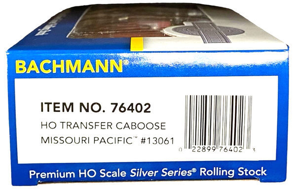 HO Scale Bachmann 76402 Missouri Pacific UP 13061 Transfer Caboose ...