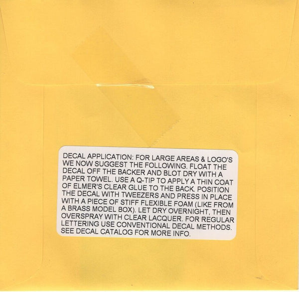 HO Scale Tichy Train 10430 Santa Fe ATSF War Emergency Gon Decal Set ...