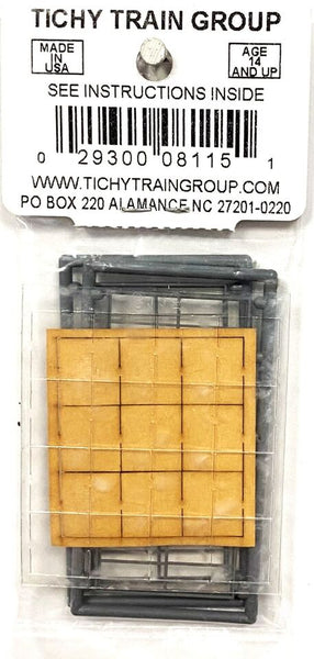 HO Scale Tichy Train Group 8115 2/2 Double-Hung 42" x 91" Masonry Wind ...