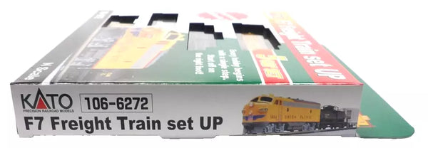 N Scale Kato 106-6272 Union Pacific F7a Freight Train Set – Sidetrack Hobby