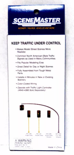 HO Scale Walthers SceneMaster 949-4365 1960s Double-Sided Powered Traf ...