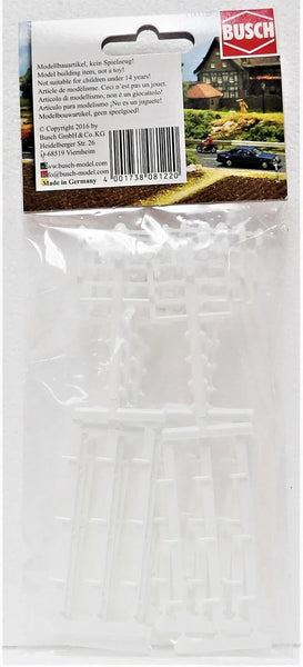 N Scale Busch Gmbh & Co Kg 8122 Guardrails/Post Road Limits – Sidetrack ...