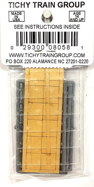 HO Scale Tichy Train Group 8058 6/6 Double Hung 35"x75" Masonry Window ...