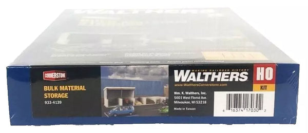 HO Scale Walthers Cornerstone 933-4139 Bulk Material Storage Kit ...