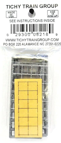 HO Scale Tichy Train Group 8218 2/1 24" x 48" Double-Hung Windows pkg ...