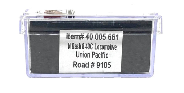N Scale Atlas 40005661 Union Pacific UP 9105 Dash 8-40C DCC Ready ...