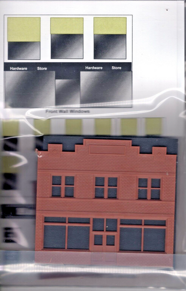 HO Scale Smalltown USA 699-6006 Hardware Store Kit – Sidetrack Hobby