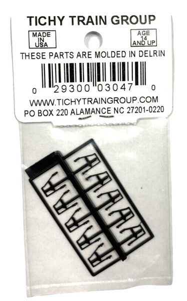 HO Scale Tichy Train Group 3047 Angled Side Mount Freight Car Stirrups ...