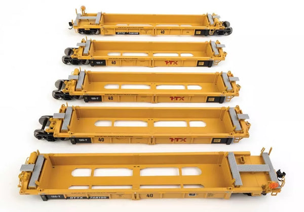 HO Scale Walthers MainLine 910-55672 Large Red logo TTX DTTX 748495 Th ...