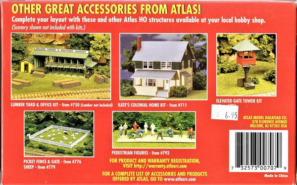 HO Scale Atlas 707 Passenger Station Platform Kit – Sidetrack Hobby
