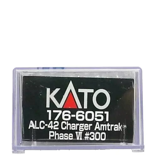 N Scale Kato 176-6051 Amtrak 300 Phase VI Siemens ALC-42 Charger DCC R ...