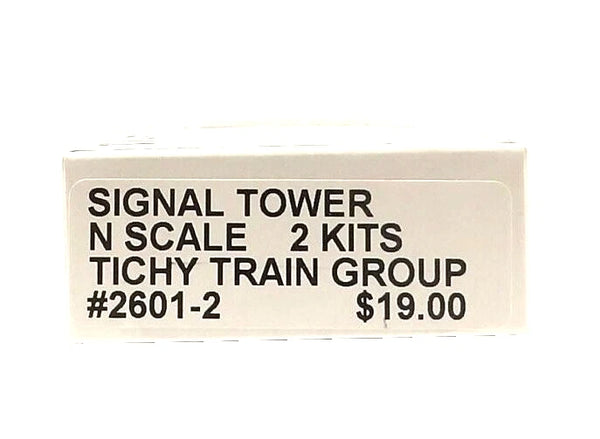 N Scale Tichy Train Group 2601-2 Wooden Signal Tower Kit (2) Pk ...
