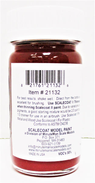 Scalecoat II S2113 Rust Weathering Color 2 oz Enamel Paint Bottle ...