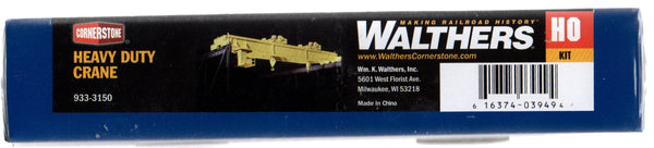 HO Scale Walthers Cornerstone 933-3150 Heavy-Duty Overhead Crane Kit ...