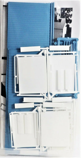 HO Scale Pikestuff 541-0008 Modern 1- or 2-Stall Engine House Kit ...