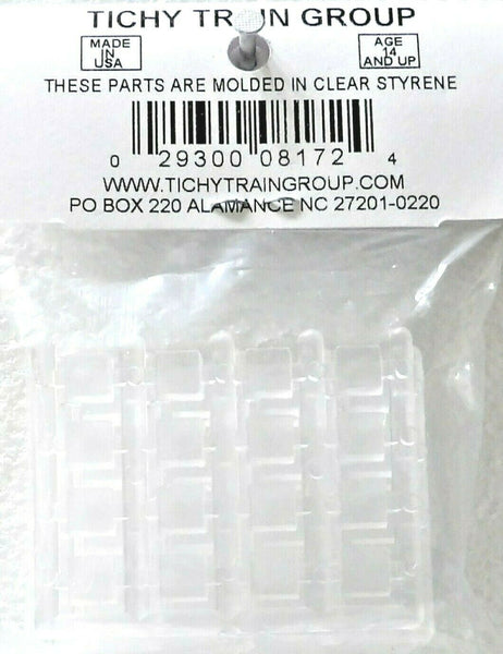 HO Scale Tichy Train Group 8172 Clear Ice Blocks pkg (64) – Sidetrack Hobby