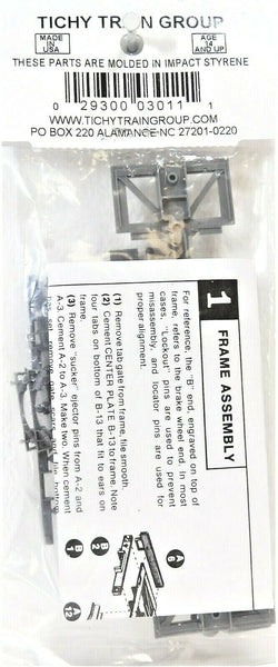 HO Scale Tichy Train Group 3011 Tank Car ICC Class 103 Underframe Kit ...