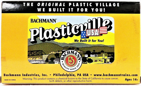 N Scale Bachmann 45904 Assembled Shell Gas Station w/Accessories ...