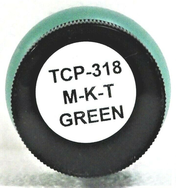 Tru-Color TCP-318 MKT Missouri-Kansas-Texas Green 1 oz Paint Bottle ...