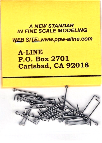 HO Scale A Line Product D-1074 Formed-Metal Handrail Stanchions Extra ...